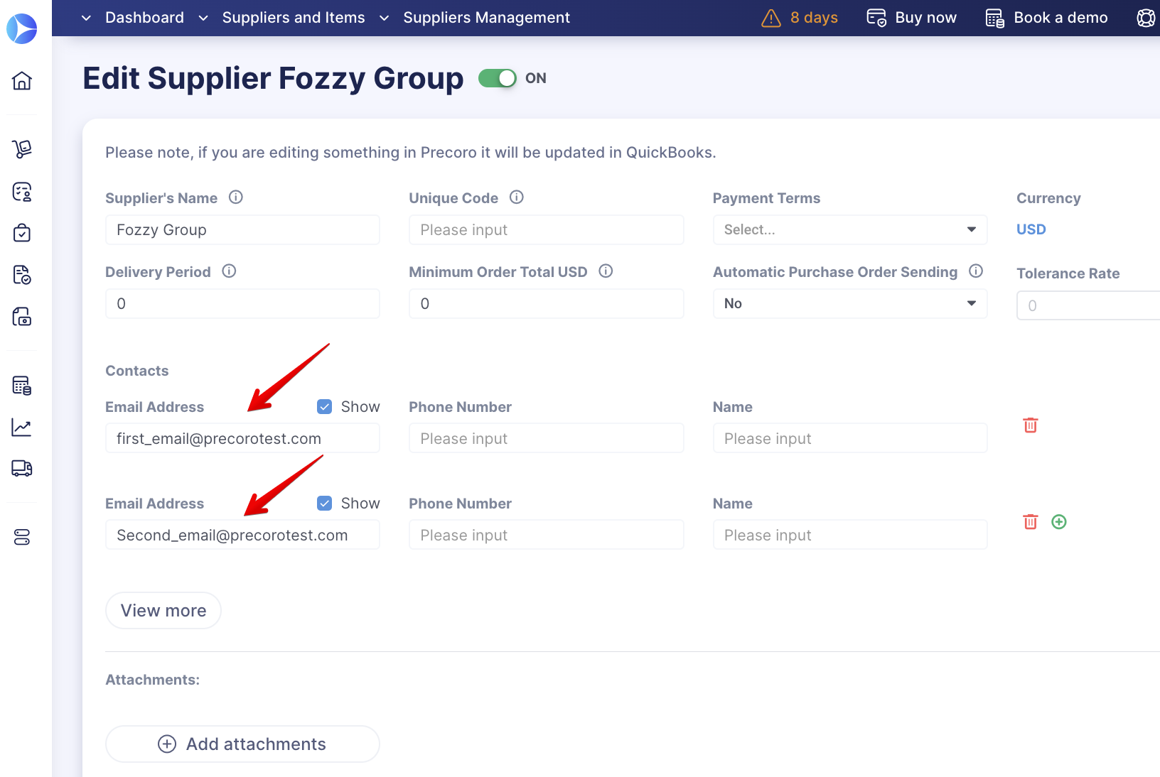 QuickBooks Integration FAQs